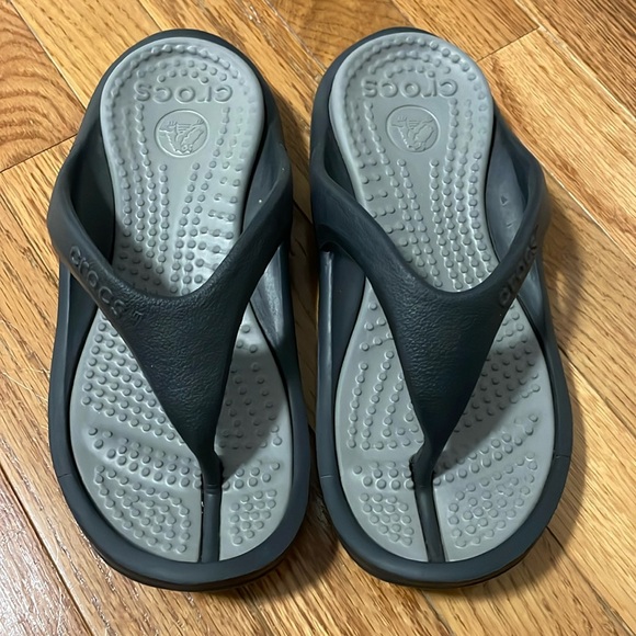 CROCS | Shoes | Crocs Athens Flip Flop Sandals | Poshmark